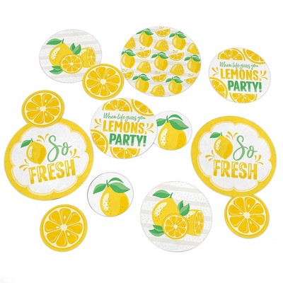Big Dot Of Happiness Funny So Fresh - Lemon - Citrus Lemonade Party ...