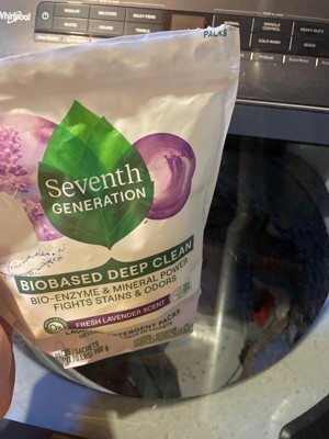 Seventh Generation Laundry Packs Free & Clear - 45ct/31.7oz : Target