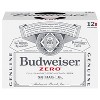 Budweiser Zero Non-alcoholic- 12pk/12 Fl Oz Cans : Target