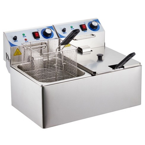 Whizmax Electric Deep Fryer, 10 L X 2 Deep Fryer With Basket ...