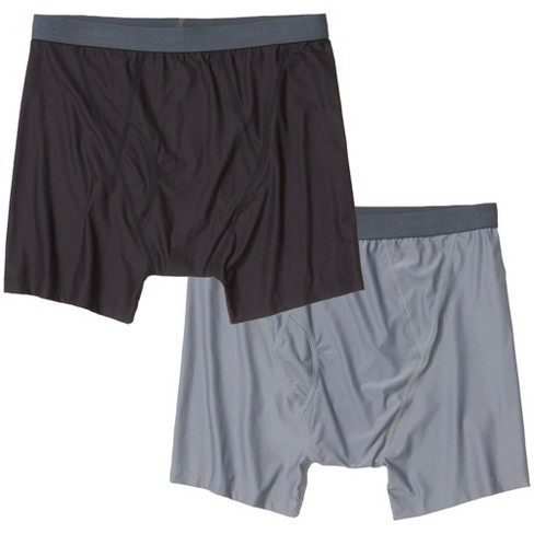Exofficio Give-n-go 2.0 Boxer Briefs 2-pack - Large - Steel Onyx/black ...