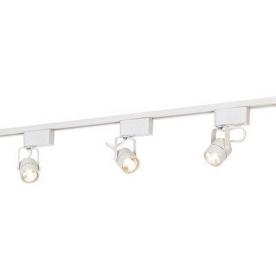 Pro Track Layna 3-head Led Ceiling Or Wall Track Light Fixture Kit ...