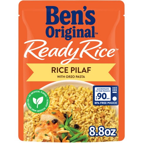 Ben's Original Ready Rice Rice Pilaf Microwavable Pouch - 8.8oz : Target