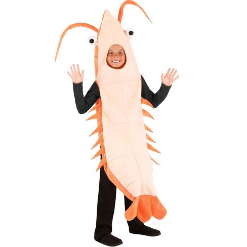Halloweencostumes.com Medium Shrimp Costume Kids, Orange/pink : Target