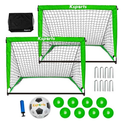 Imountek "kids Soccer Goal Training Set – 4x3ft Foldable Net, Agility ...