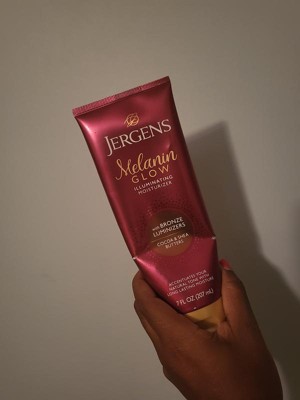 Jergens Natural Glow Melanin Glow Body Lotion - Bronze - 7 Fl Oz : Target