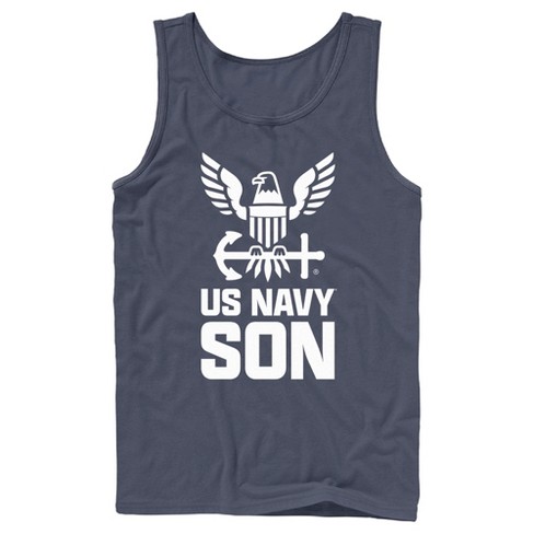 Men's United States Navy Official Eagle Logo Son Tank Top : Target