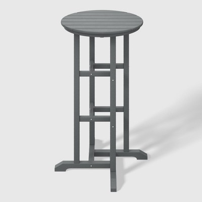 Westintrends Malibu 42" All Weather Hdpe Outdoor Patio Bar Height ...