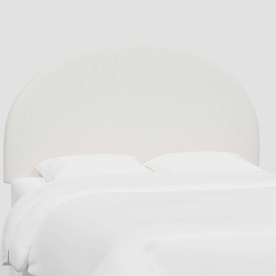 Queen Lizzie Headboard In Textured Linen Zuma White - Threshold™ : Target