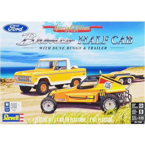 Level 5 Model Kit Ford Bronco Half Cab With Dune Buggy And Flatbed ...
