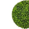 Northlight 1.25' Unlit Artificial Two Tone Green Boxwood Topiary Garden ...