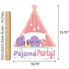 Big Dot Of Happiness Pajama Slumber Party - Outdoor Lawn Sign - Girls ...