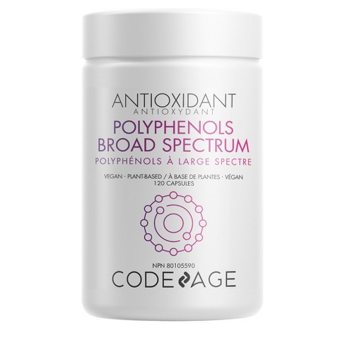Codeage Polyphenols Broad Spectrum, Green Tea, Quercetin, Turmeric ...