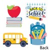 Big Dot Of Happiness Back To School - Backpack, School Bus, Apple And ...