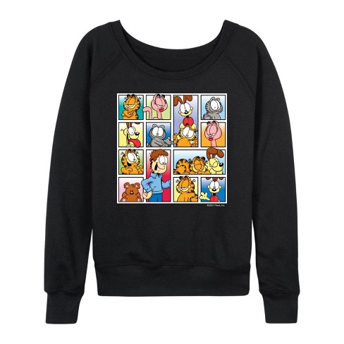 Women's Nickelodeon Garfield Animations Lightweight French Terry ...