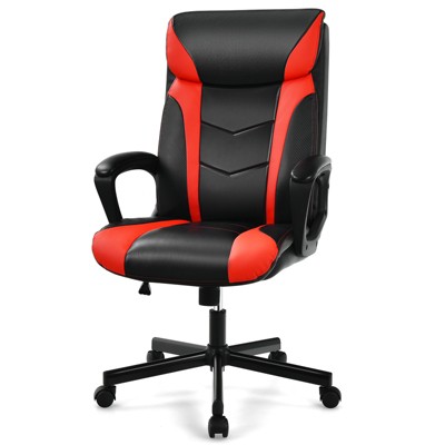 Yaheetech Adjustable Ergonomic Computer Chair Office Chair Red : Target