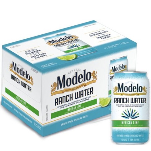 Modelo Ranch Water Spiked Sparkling Water - 6pk/12 Fl Oz Cans : Target