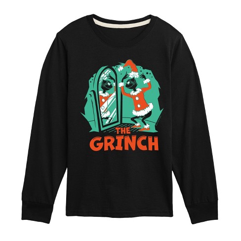 Boys' Dr. Seuss The Grinch Christmas Dressing Room Preview Long Sleeve ...