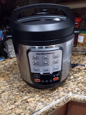 Hamilton Beach 6qt Pressure Cooker With Probe 34506 : Target