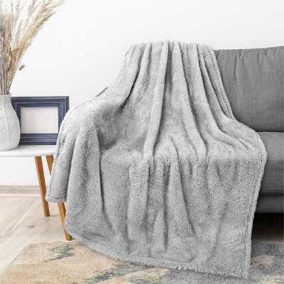 Pavilia Chenille Throw Blanket With Woven Knitted Tassel Fringe For Couch, Living Room Decor And ...