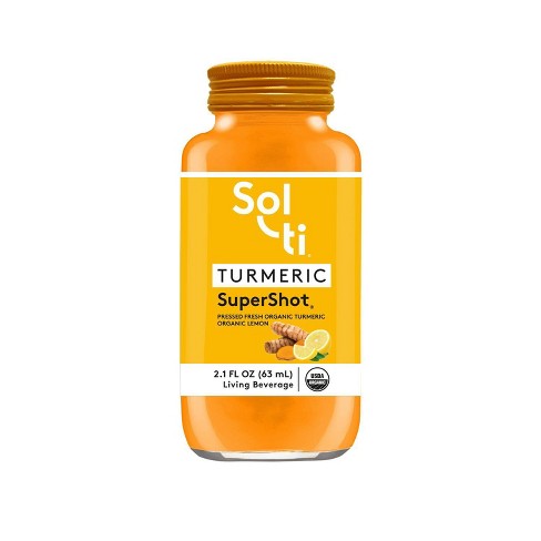 Sol-ti Organic Turmeric Supershot - 2.1 Fl Oz : Target
