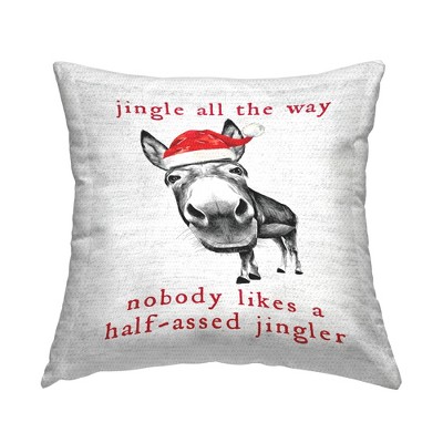Stupell Industries Jingle All The Way Donkey : Target