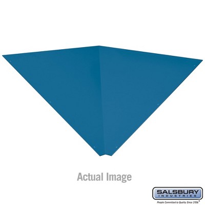 Salsbury Industries Corner Sloping Hood Filler Size: 1" H X 18" W X 18 ...