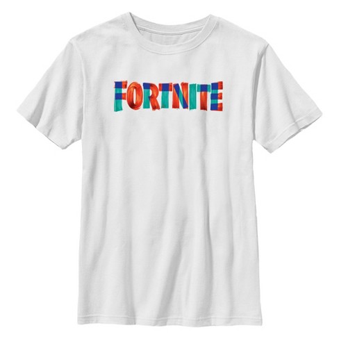 Boy's Fortnite Painted Logo T-shirt : Target