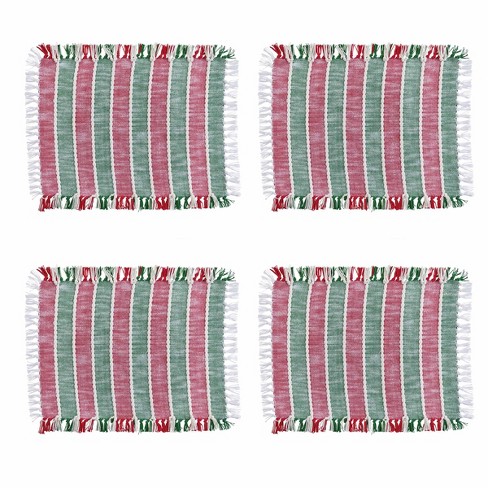 Park Designs Celebration Stripe Placemat Set Of 4 : Target
