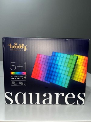 Twinkly Squares Starter Kit App-controlled Led Panels With 64 Rgb (16 ...