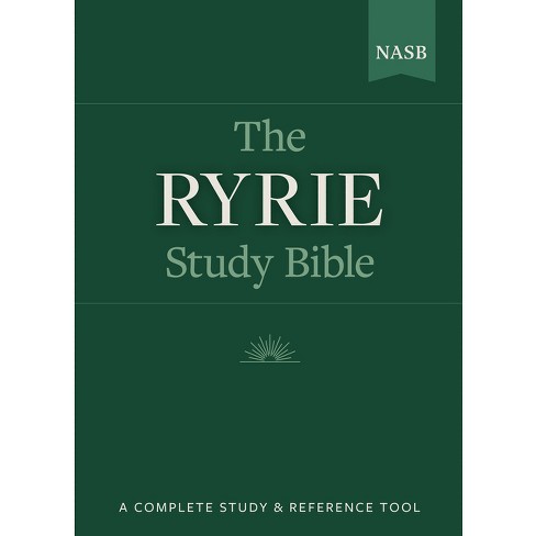 Ryrie Study Bible-nasb - (new American Standard 1995 Edition) By ...