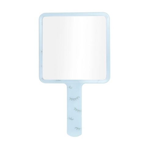 Unique Bargains Eyelash Pattern Square Handheld Mirrors 1 Pc ...