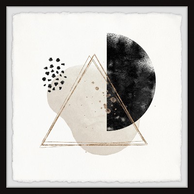 HomeStock 13 in. L x 13 in.W Framed Portrait Digital Art For Wall Art ...