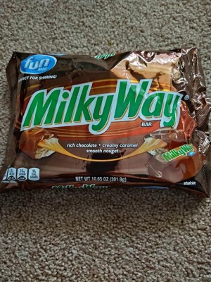 Milky Way Fun Size Milk Chocolate Candy Bars - 10.65oz : Target