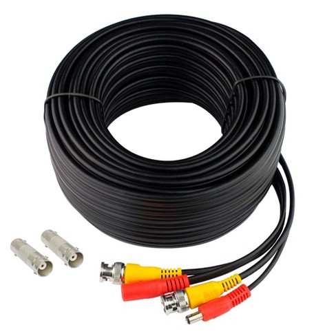 Satellitesale Cctv Security Camera Bnc Cable Siamese Pre-made 2-in-1 ...