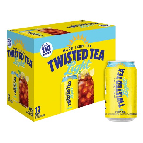 Twisted Tea Light - 12pk/12 Fl Oz Cans : Target
