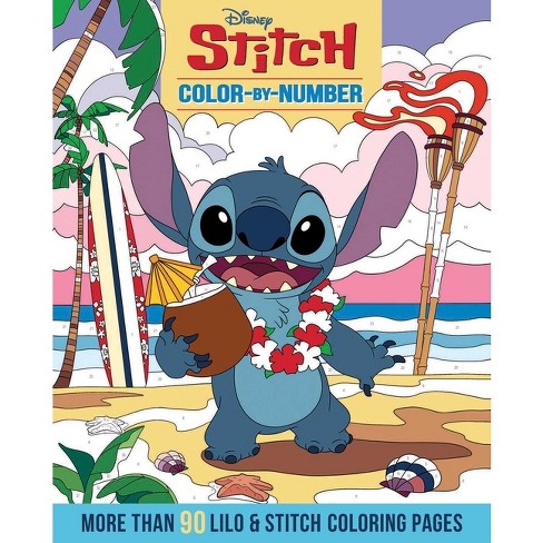 Disney Stitch Color-by-number - By Editors Of Thunder Bay Press ...