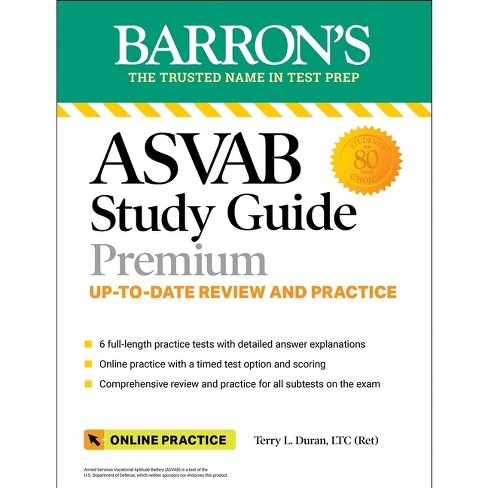 Asvab Study Guide Premium: 6 Practice Tests + Comprehensive Review ...