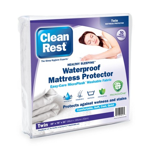 Cleanrest Fitted Mattress Protector - Waterproof & Hypoallergenic : Target