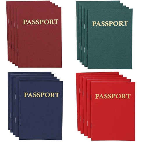 24 Packs International Passport Notebooks Notepads Note Book Pad Bulk ...