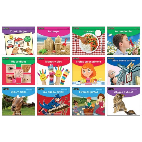 Newmark Learning Early Rising Readers My Five Senses Theme Set, Spanish ...
