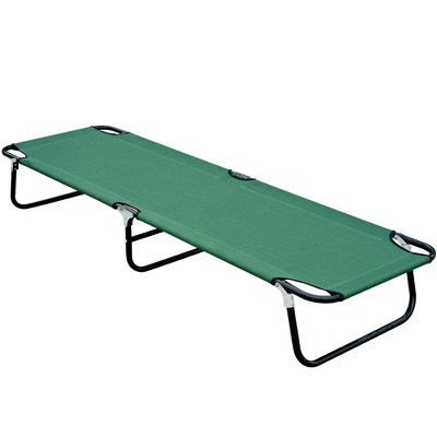 Outsunny Folding Camping Cots For Adults, Elevated Tent With Sleeping ...