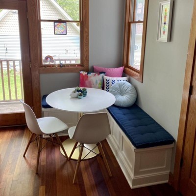 16" Ruched Velvet Round Throw Pillow - Mina Victory : Target