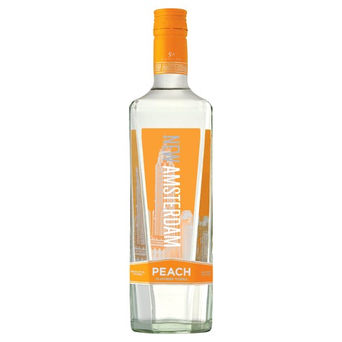 New Amsterdam Peach Flavored Vodka - 750ml Bottle : Target