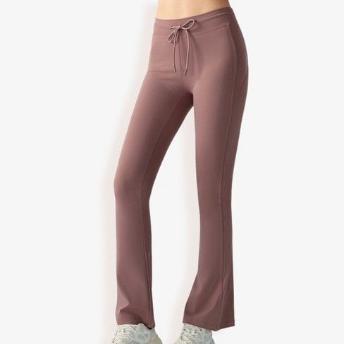 Anna-kaci Women's High Waist Flare Pants With Drawstring Waist And ...