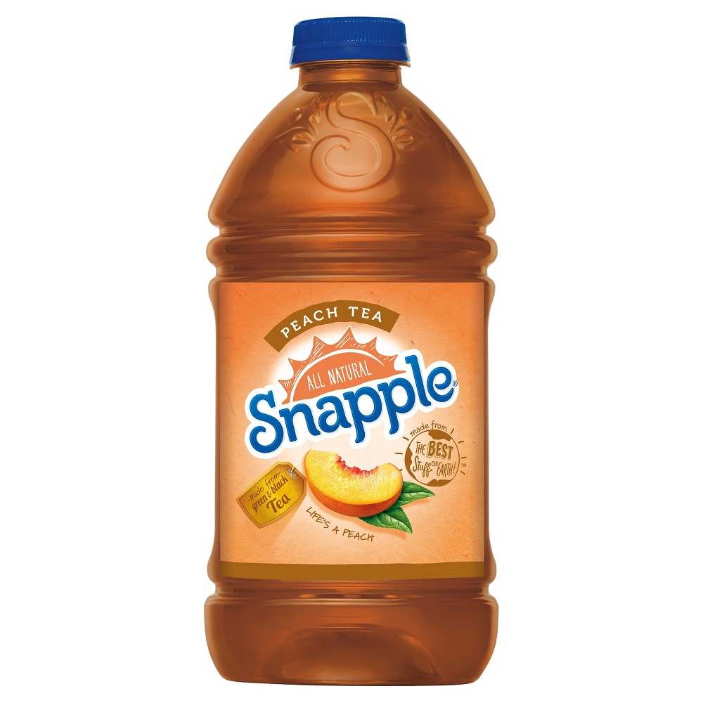 UPC 076183643563 - Snapple Peach Tea - 64 fl oz Bottle | upcitemdb.com