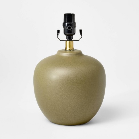 Ceramic Lamp Base Green - Threshold™ Designed With Studio Mcgee : Target