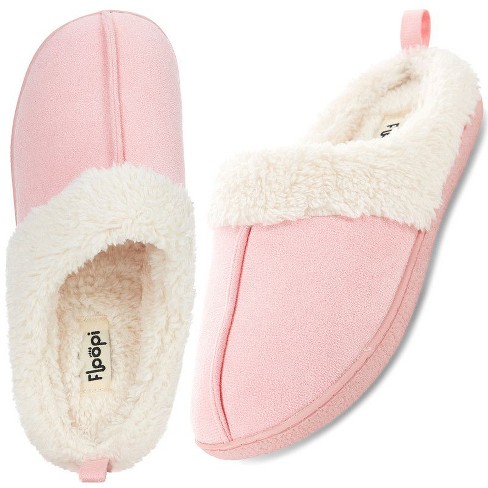 Floopi Women's Olivia Faux Suede Clog Slippers : Target
