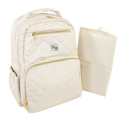 Parker Baby Co. Large Diaper Backpack Birch Bag - Cream : Target