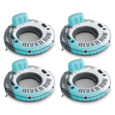 Intex River Run Ii Inflatable Tube(2) + River Run Connect Lounge ...